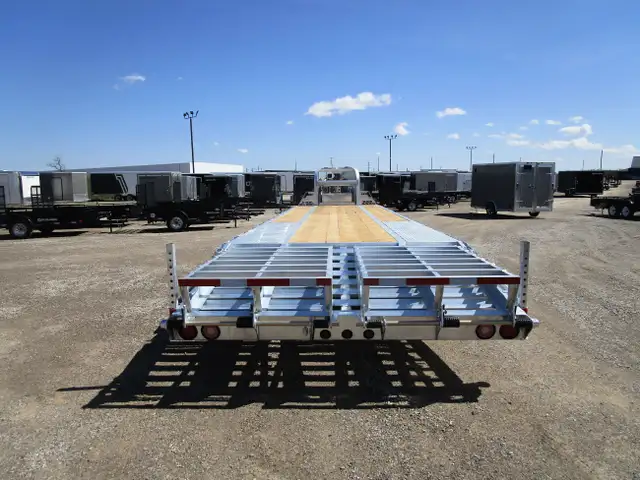 2024 K-Trail Galvanized Beavertail Gooseneck Trailer 35,520 Lb ...