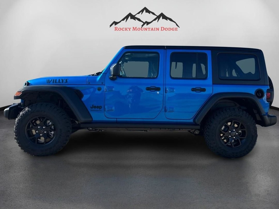NEW 2025 JEEP WRANGLER WILLYS 4-DR 4X4 WITH 3.6L | Cars & Trucks | Red ...