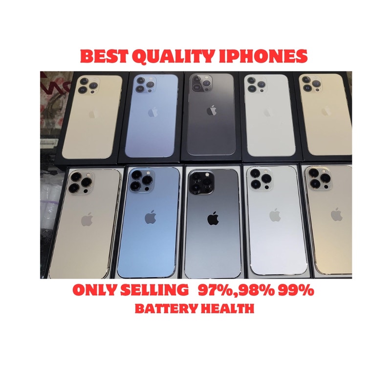 Selling Premium iPhones with Battery Health 96%,97%,99% | Cell Phones ...