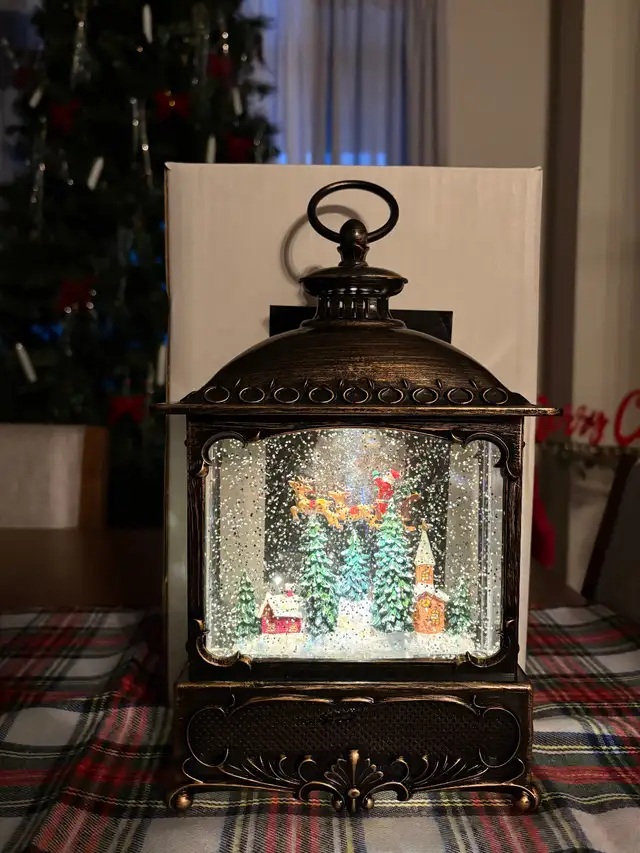 Snow Globe - Santa & Reindeer Scene | Holiday, Event & Seasonal ...