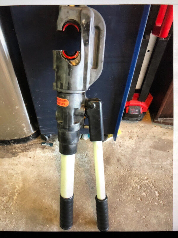 T & B 14 ton Electrical crimper. TBM14M. Hydraulic Crimper. | Hand ...