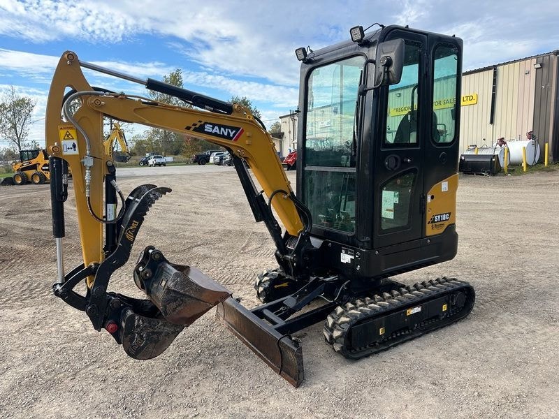 Sany Sy18C Mini Excavator with cab for sale | Heavy Equipment ...