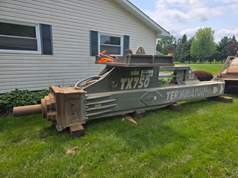 TERMINATOR TX750 75,000 ft-lb QUARRY-DEMOLITION HAMMER/BREAKER | Heavy ...