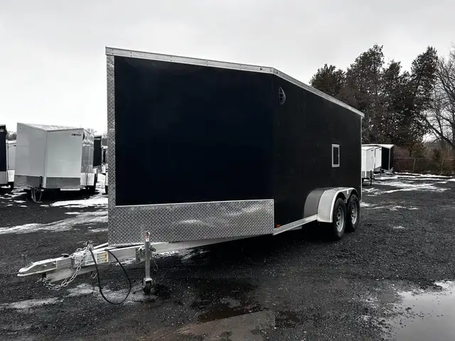 2026 Lightning 7 x 19 Aluminum Snowmobile Trailer - LOADED - | Cargo ...