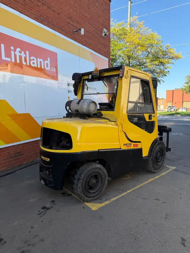 2008 Hyster H100FT Forklift – 11,000 lbs LPG | Heavy Equipment ...