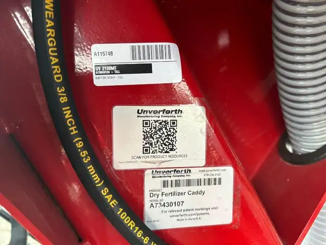 2026 UNVERFERTH RAPTOR 2130MT 8 ROW STRIP TILL(DRY FERTILIZER ...