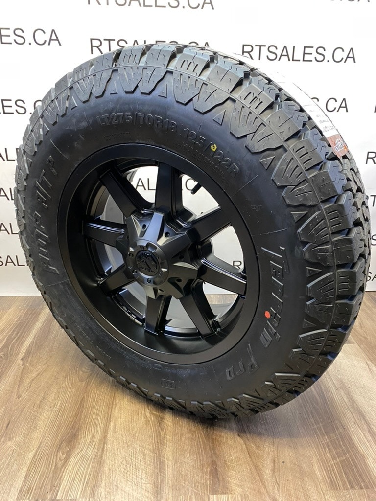 275/70/18 AMP PRO tires Fuel Rims Ford F250 F350 8x170 | Tires & Rims ...