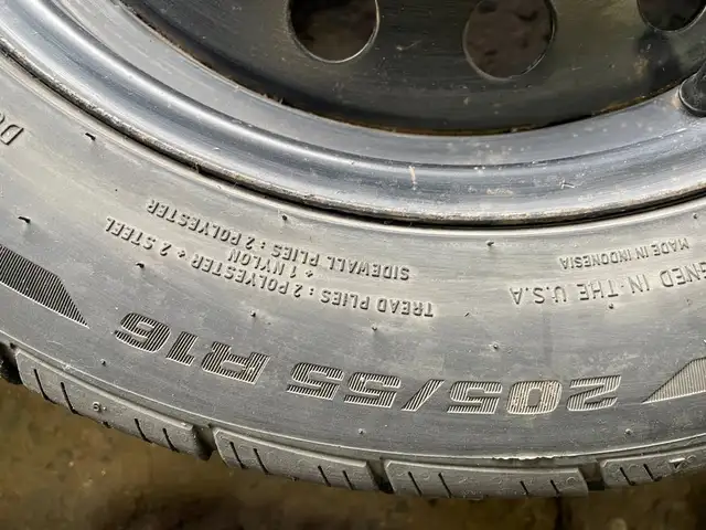 205/55R16 set of 4 Rims & Tires that off a 2017 Toyota Corolla | Auto ...