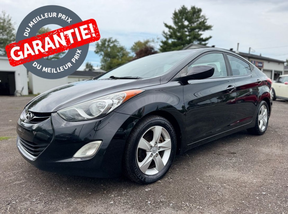 2012 Hyundai Elantra GLS AUTOMATIQUE AIR CLIMATISÉ TOIT OUVRANT | Cars ...