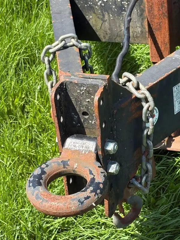 Trailer with crane for sale - Price drop ! | Heavy Equipment | Oakville ...