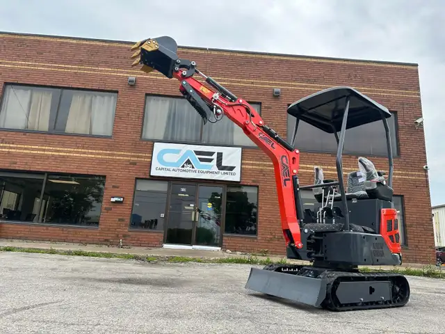 2025 CAEL EXCAVATOR 1.3 TON Hydraulic thumb, SWING BOOM with KUB ...