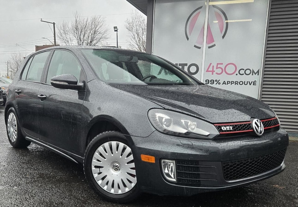 Volkswagen Golf GTI 2012 GTI TURBO EXTRA CLEAN BAS KILO CUIR TOI | Cars ...