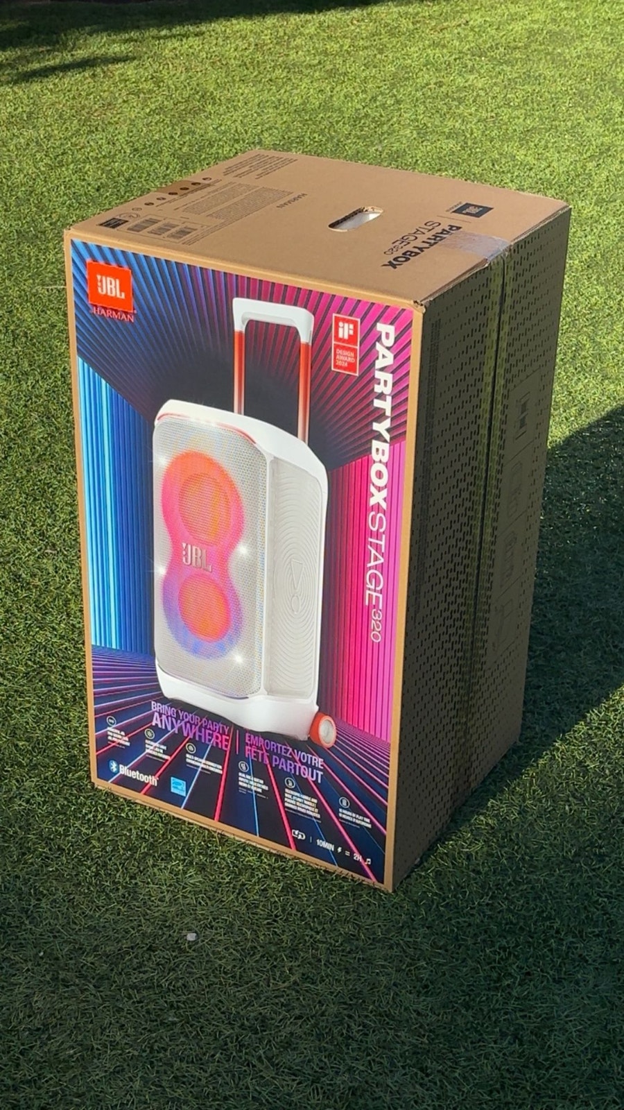 JBL PartyBox Stage 320 White Portable Party Speaker - Sale! | Speakers ...