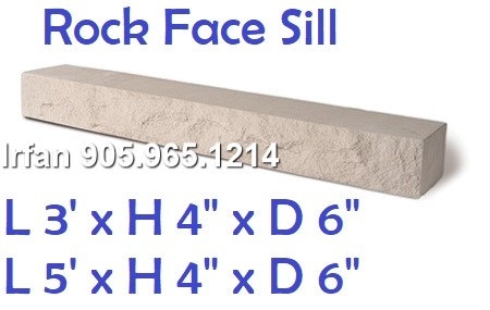 Rock Face Sill Rockface Sill Drip Edge Sill Window Sill Door Sil ...