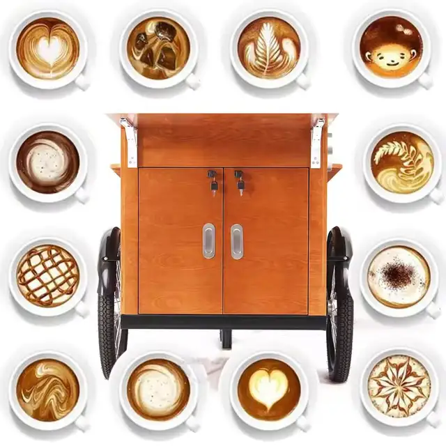 2025 CAEL CEAL Mobile Electric Food Carts for Coffee, Ice Cream ...