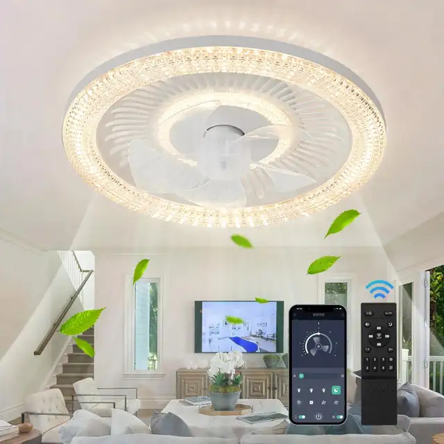 *BNIB!* Spnoid Ceiling Fan with Lights and Remote Bladeless ... | Home ...