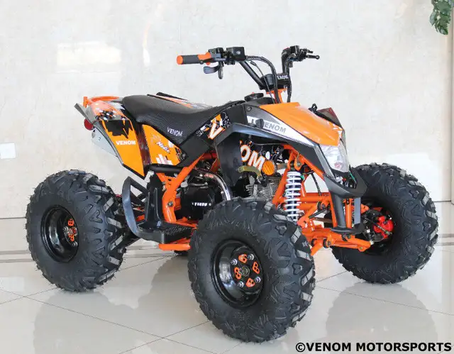 125cc Automatic ATV Quad | Venom Madix | Youth Teen 4 Wheeler | ATVs ...