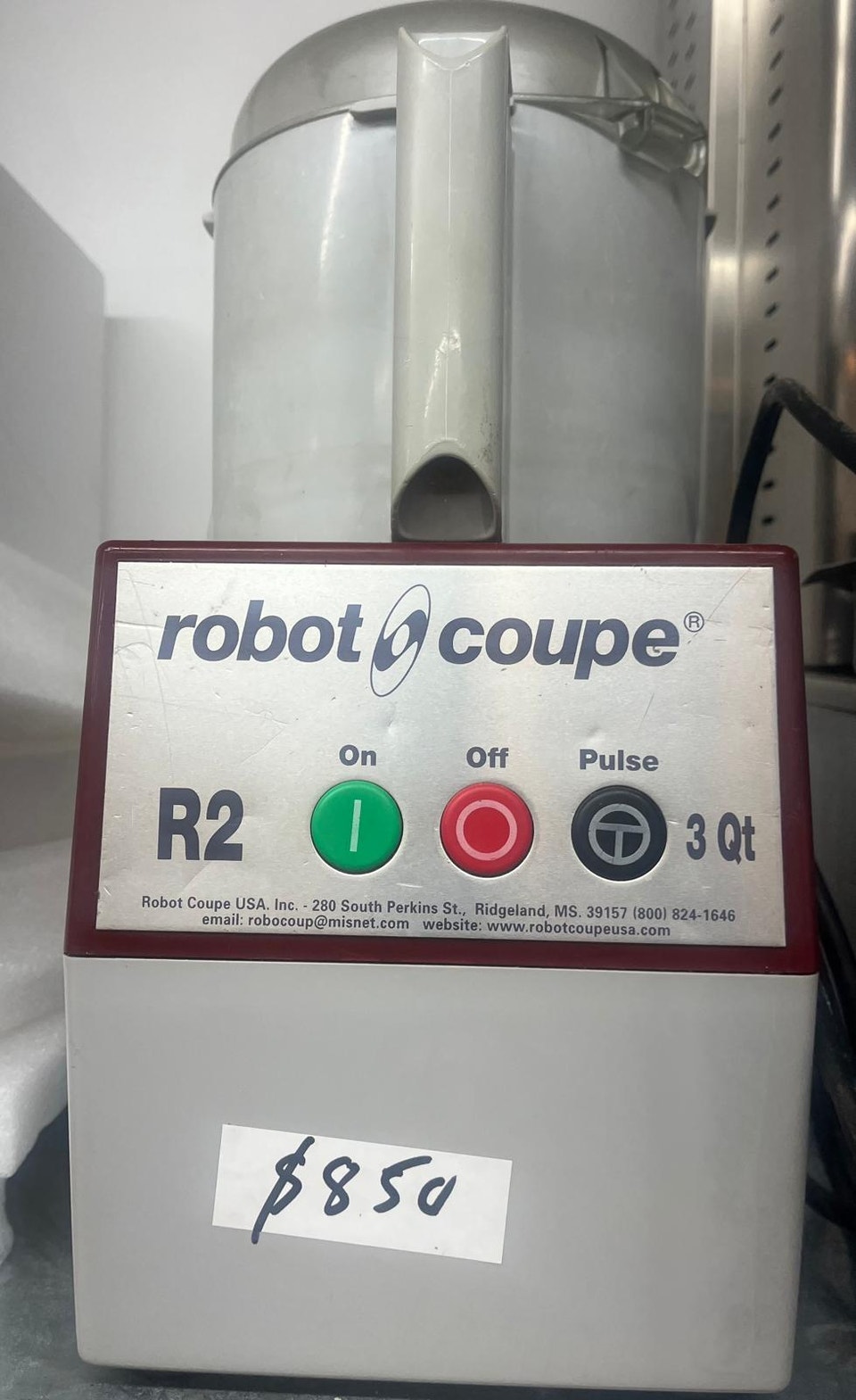 Robot Coupe R2N Commercial Food Processor, 3-Quart, 1 HP Motor | Other ...