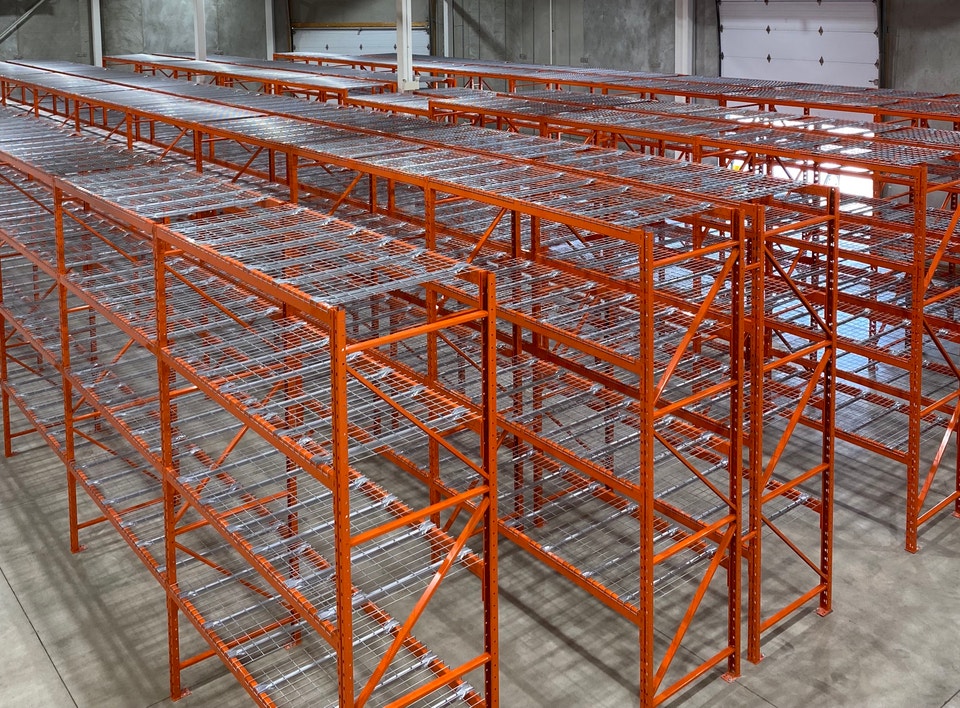Get the wire mesh decks that are best for your pallet racking ...