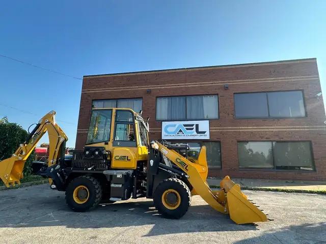 2025 CAEL Mini Backhoe Loader Mini Front End Wheel Loader 1.5T | Heavy ...