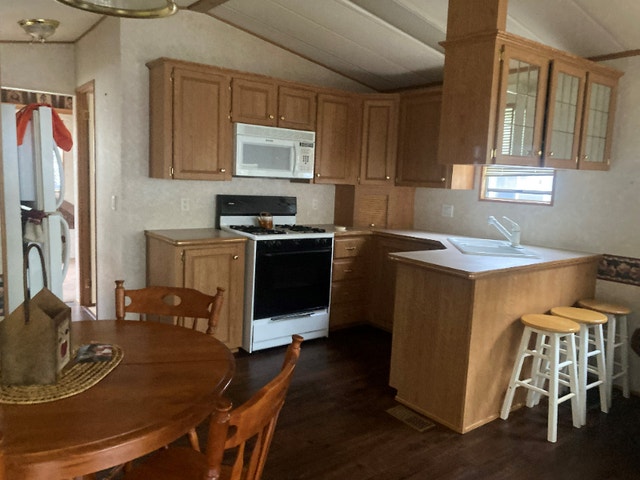 Pioneer Point Resort 2001 Northlander Park Model 121 Bass + Deck | Park ...