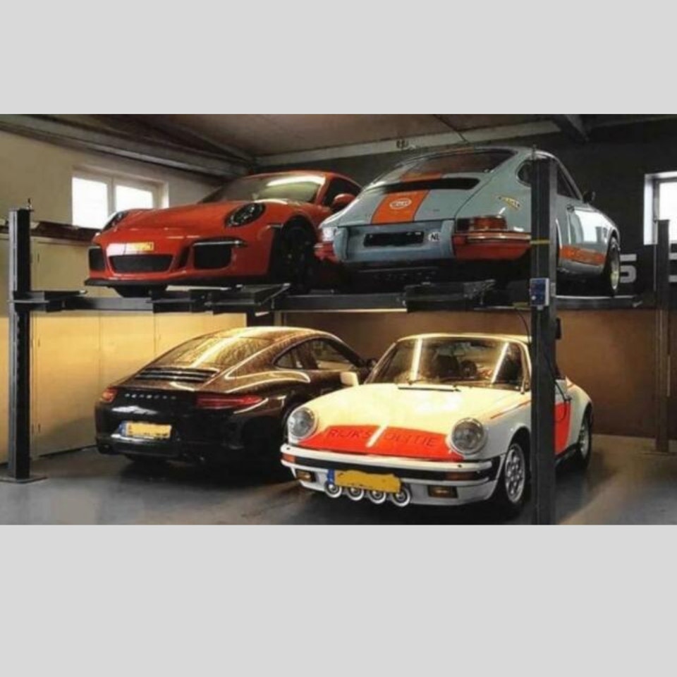 2025 CAEL New Double 4 Post Parking Lift Car Hoist – Car Storage ...