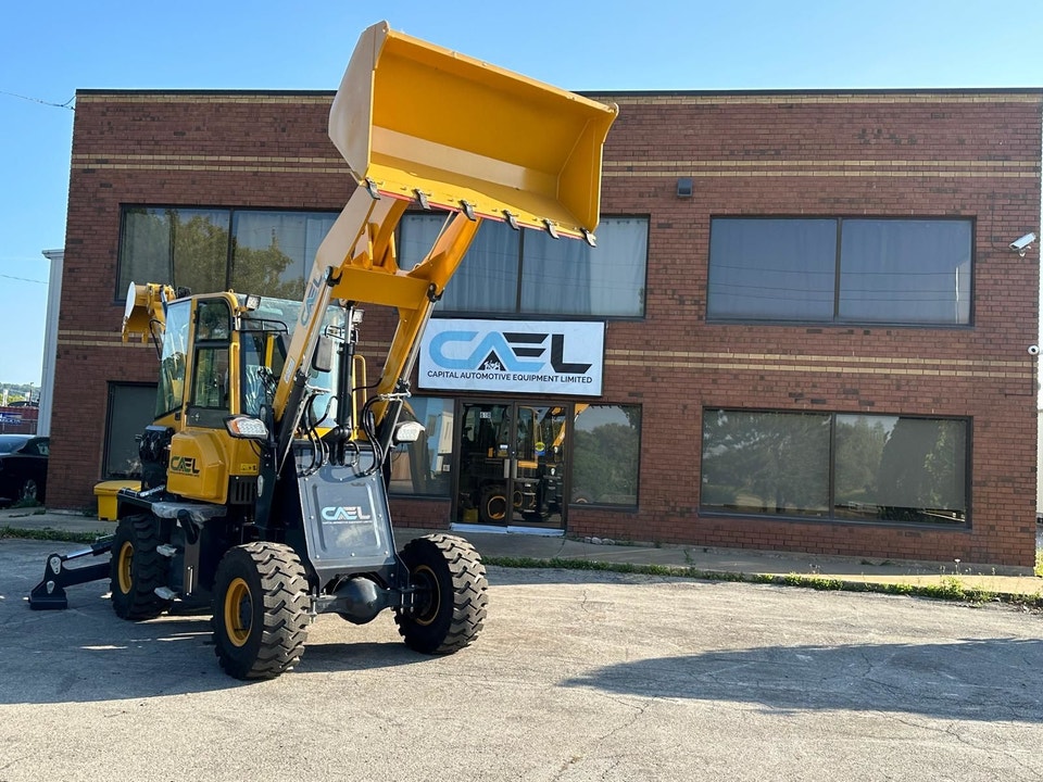 2025 CAEL Mini Backhoe Loader Mini Front End Wheel Loader 1.5T | Heavy ...