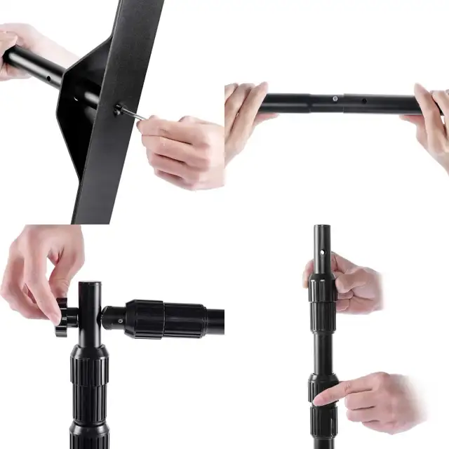 BN AkTop 10 x 8 ft Heavy Duty Backdrop Banner Stand Kit... LOT# | Other ...