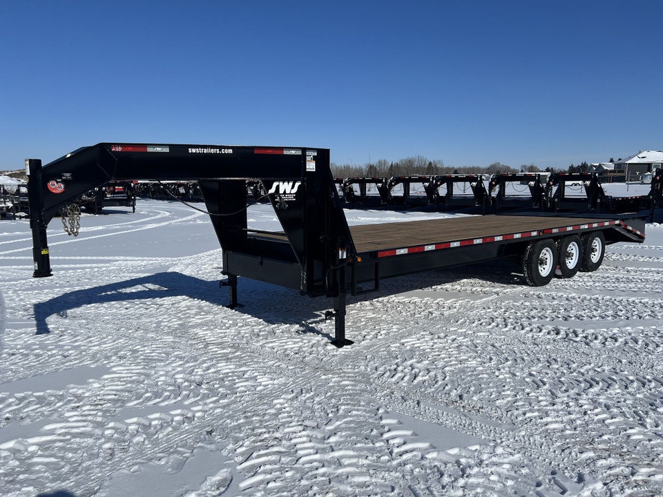 2026 SWS 26' Gooseneck Trailer (3) 7K Axles | Farming Equipment ...