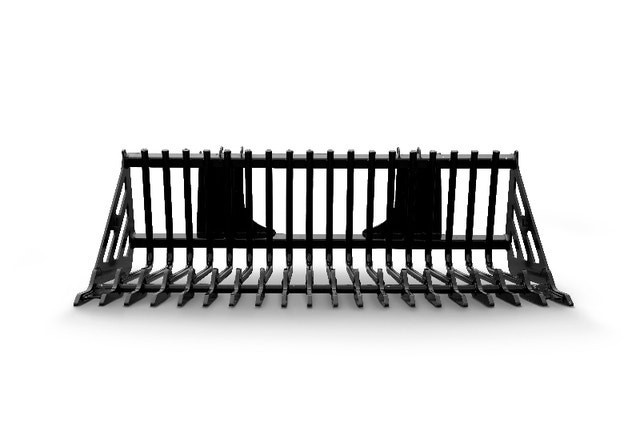 HLA 77" Stone Fork / Rock Bucket Attachment | Heavy Equipment | Markham ...