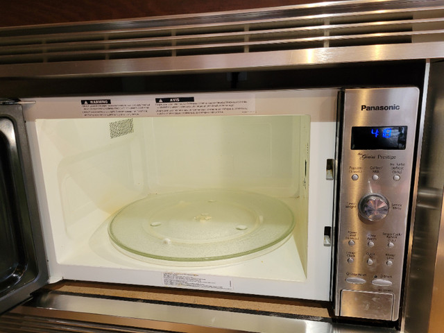 Panasonic Built-in/Countertop Microwave, 2.2 cu. ft. , 1200W ... Panasonic Built-in/Countertop Microwave, 2.2 cu. ft. , 1200W ...