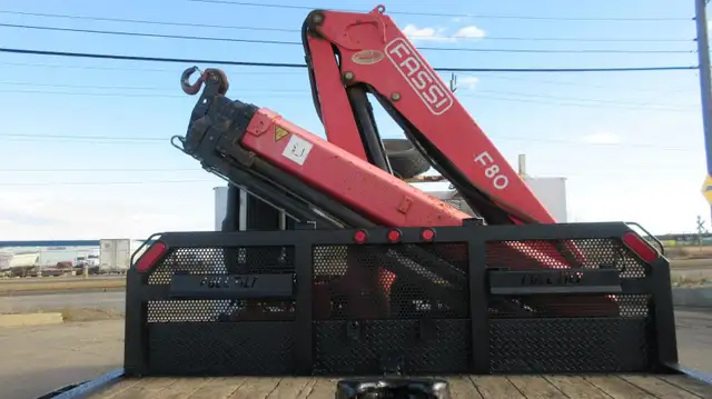 2012 Dodge RAM 5500 Fassi F80A Picker Crane Truck 4X4 Diesel | Heavy ...