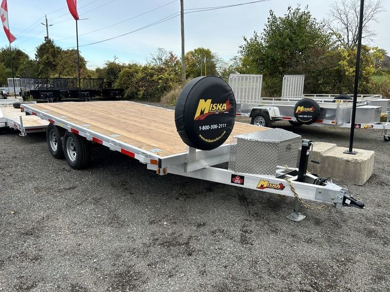 Miska 5 Ton Aluminum Deckover Float | Cargo & Utility Trailers | Oshawa ...