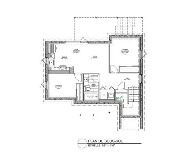 Magnifique 4 1/2, Beauport Demi Sous-Sol, Construction Neuve JUI ...