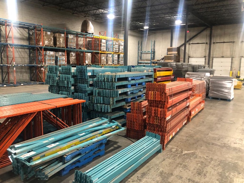 18 ft tall USED Pallet Racking : Pallet Rack : Warehouse Racks ...