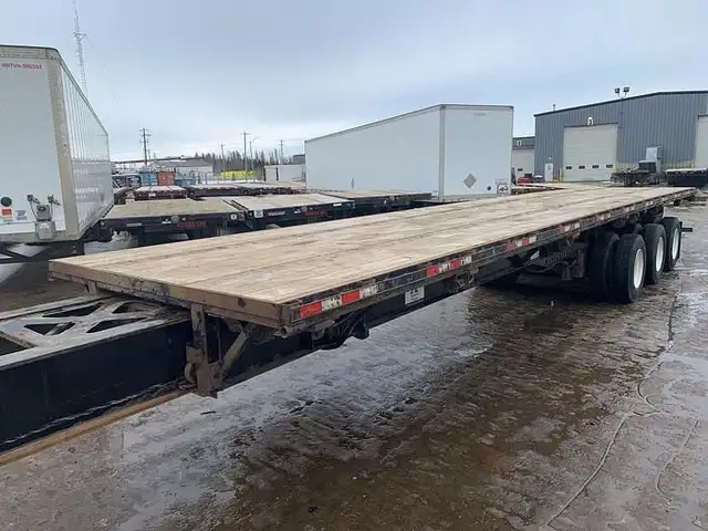 2016 Manac 51' Tridem Extendable/Trombone Flat Deck | Heavy Equipment ...
