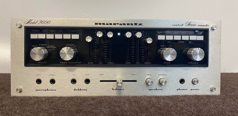 Vintage 1975 Marantz Model 3600 Control Stereo Pre-Amplifier. | Stereo ...