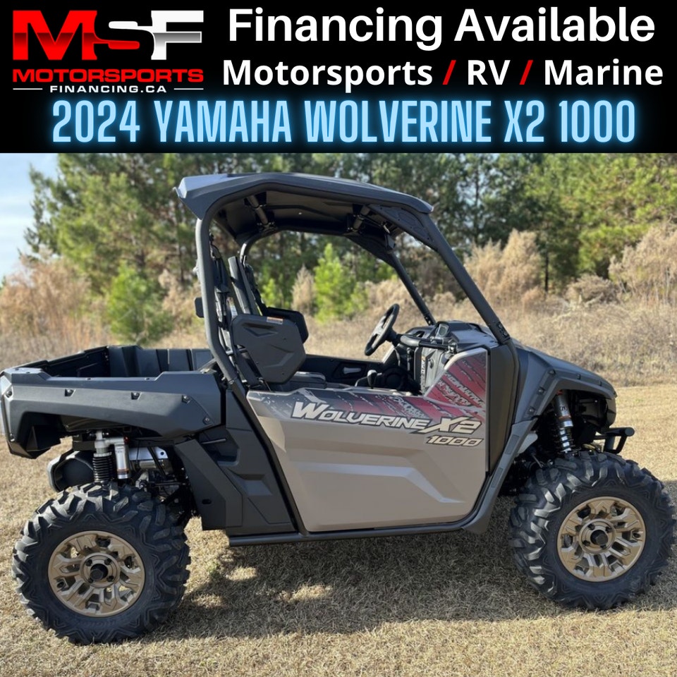 2024 YAMAHA WOLVERINE X2 1000 XT-R (FINANCING AVAILABLE) | ATVs ...