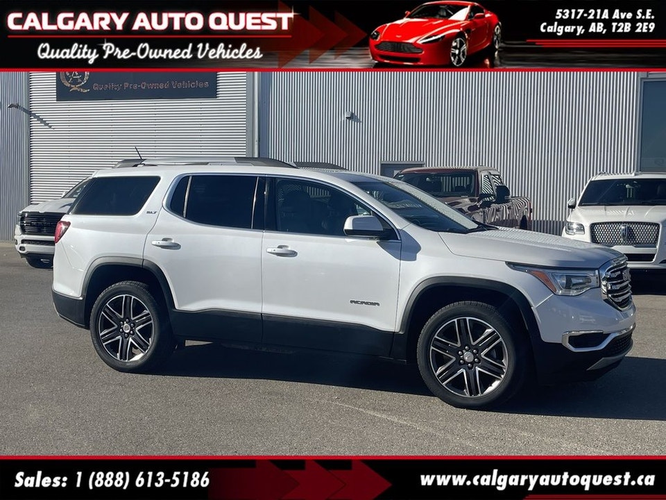 2018 GMC Acadia SLT AWD/3.6L,V6/B.CAM/3RD ROW/LEATHER/ROOF | Cars ...
