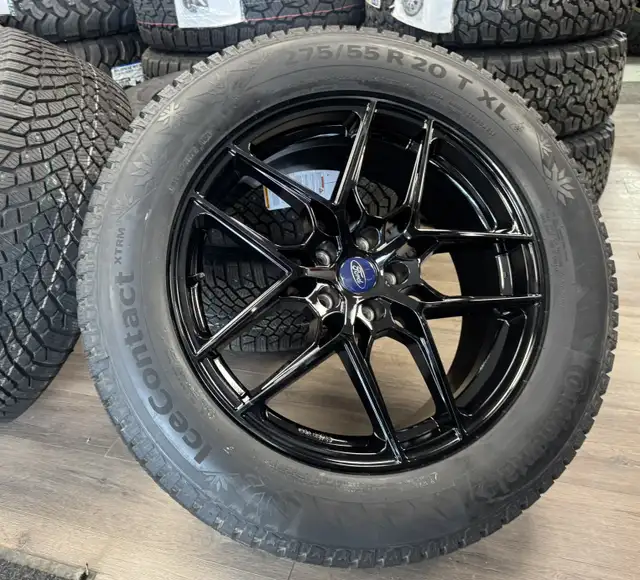 Brand New 2026 Ford Explorer FO1004 Rims and Continental IceCont ...