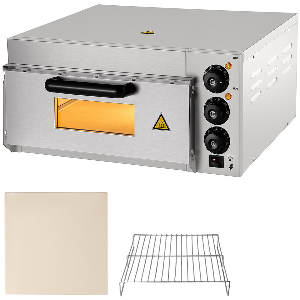 NEW STAINLESS STEEL 14 IN INDOOR COUNTERTOP PIZZA OVEN 523564 | Stoves ...