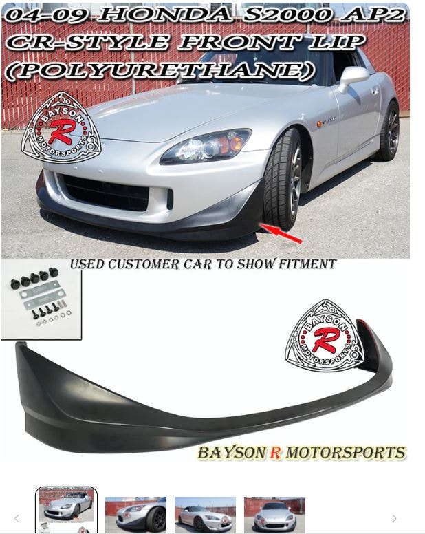 Honda S2000 AP2 Front lip CR side skirt carbon hood diffuser | Auto ...