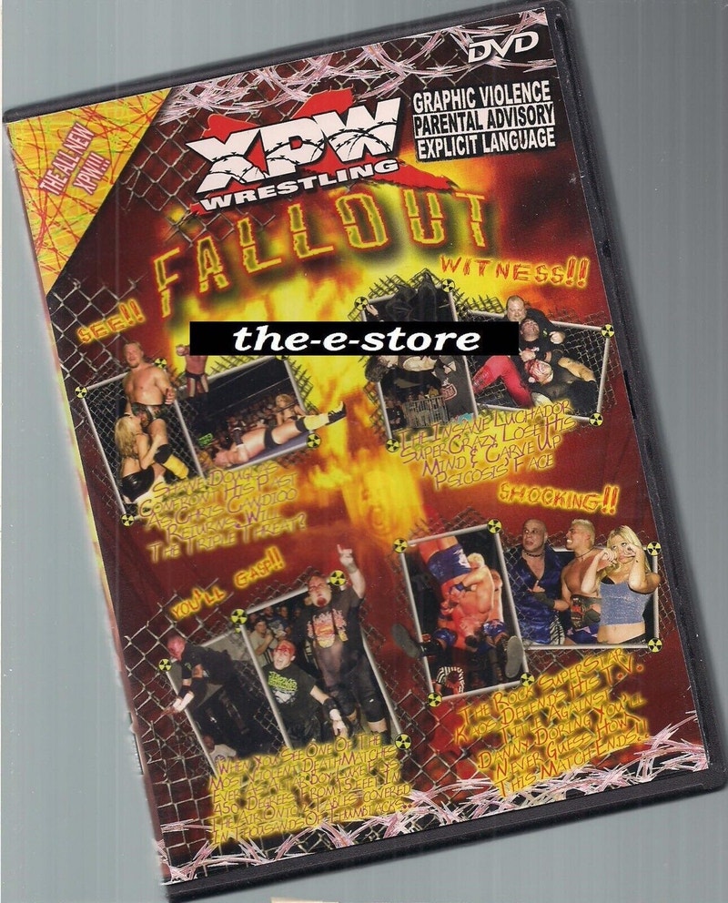 Wrestling DVD 2002 - FALLOUT. WWE/WWF/WCW/NWA/TNA/UFC/XPW. | CDs, DVDs ...