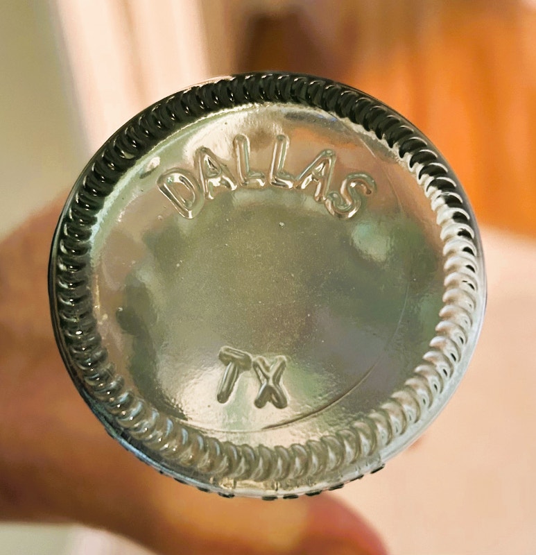 Coca Cola Embossed ‘Dallas, TX’ On Bottom of Glass 8oz Bottle | Arts ...