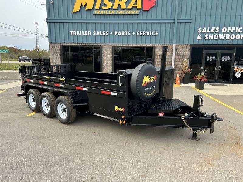 Miska 21K Ultra Low Pro Dump Trailer | Cargo & Utility Trailers ...