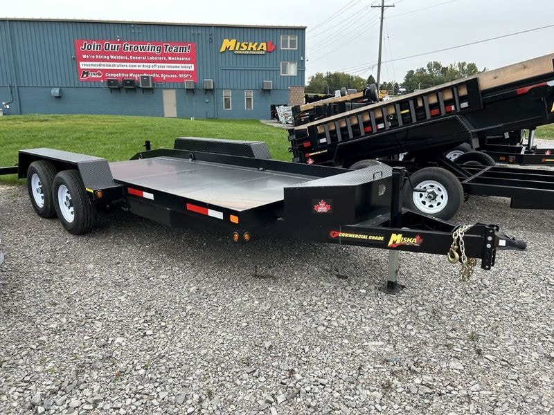 Miska 5 Ton Hydraulic Drop Deck Float | Cargo & Utility Trailers ...