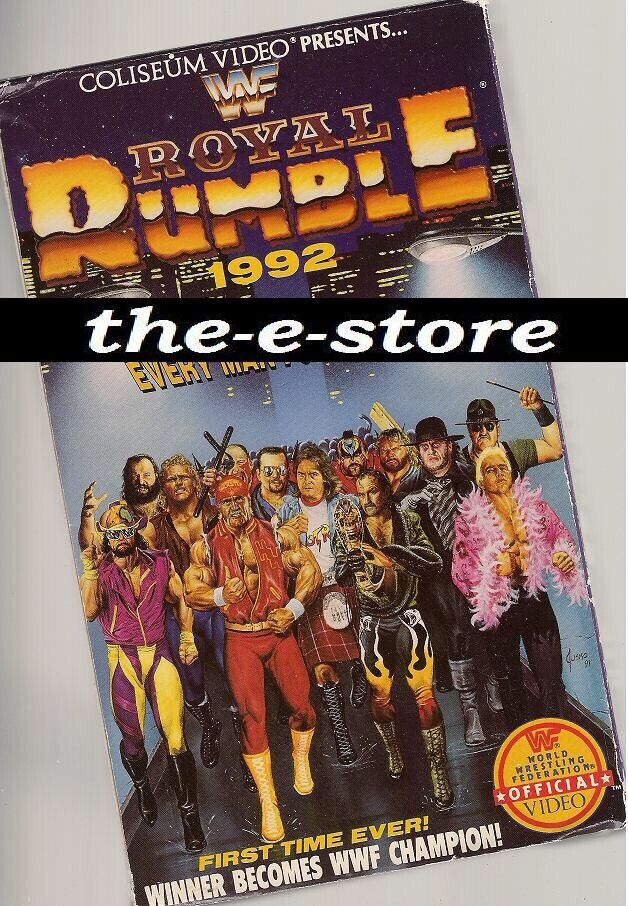 Wrestling VHS/DVD 1992 - ROYAL RUMBLE. WWE/WWF/WCW/NWA/TNA/UFC. | CDs ...