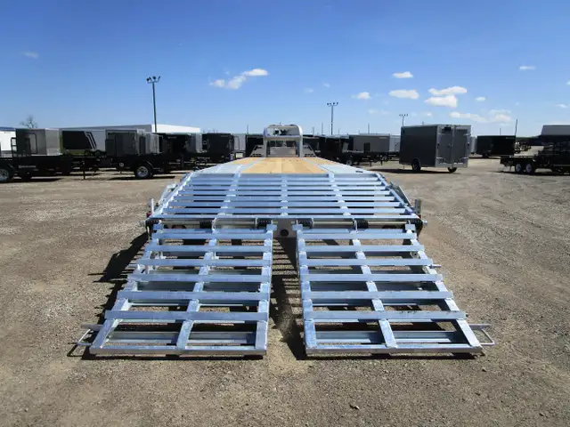 2024 K-Trail Galvanized Beavertail Gooseneck Trailer 35,520 Lb ...