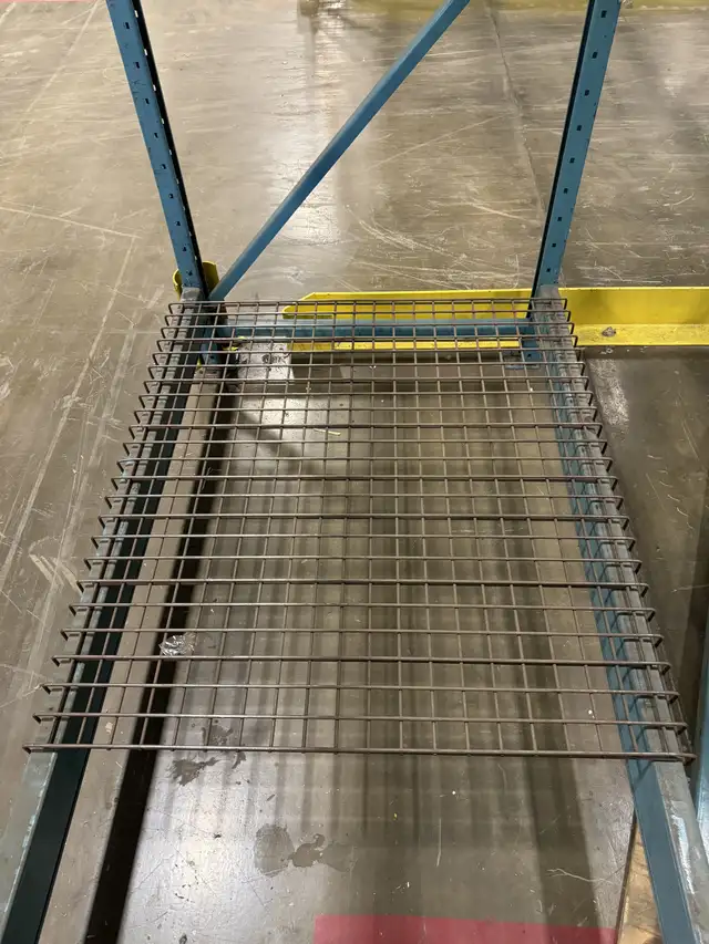 USED WIRE MESH DECKS FOR PALLET RACKING | Industrial Shelving & Racking ...