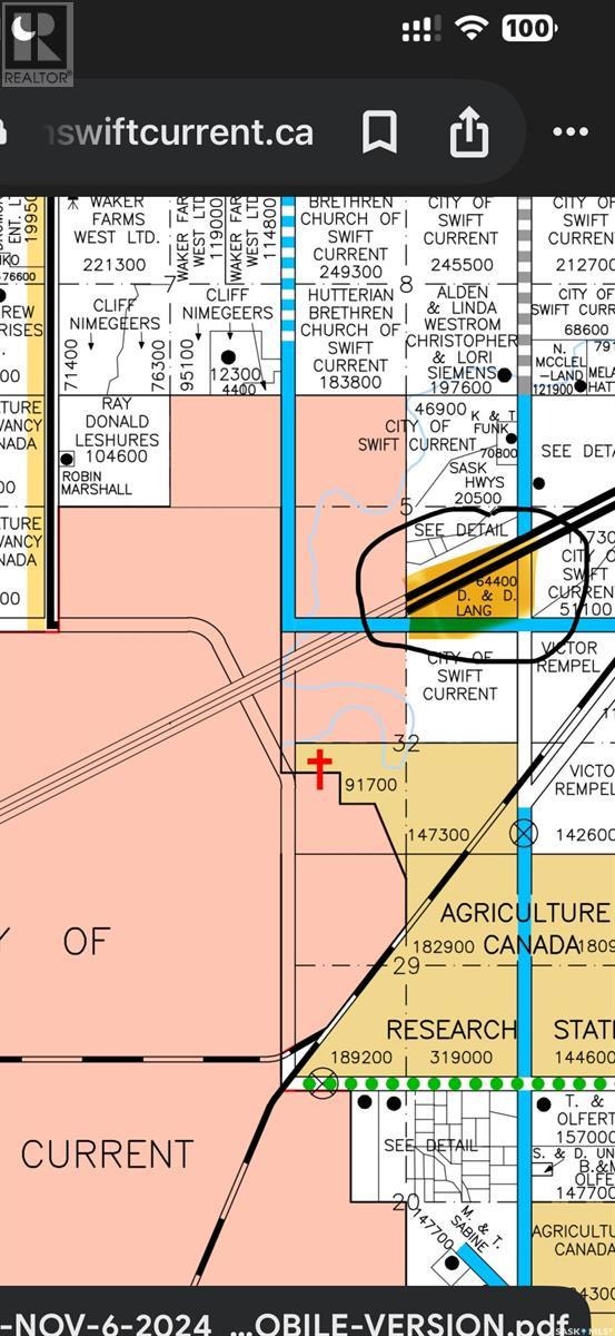 60 Acres on Trans Canada Highway Swift Current Rm No. 137, Saska | Land ...